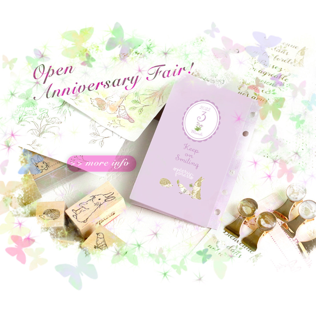 オープン記念フェア★開催中 – えくりゅの森 ecru forest / Handmade & Stationery
