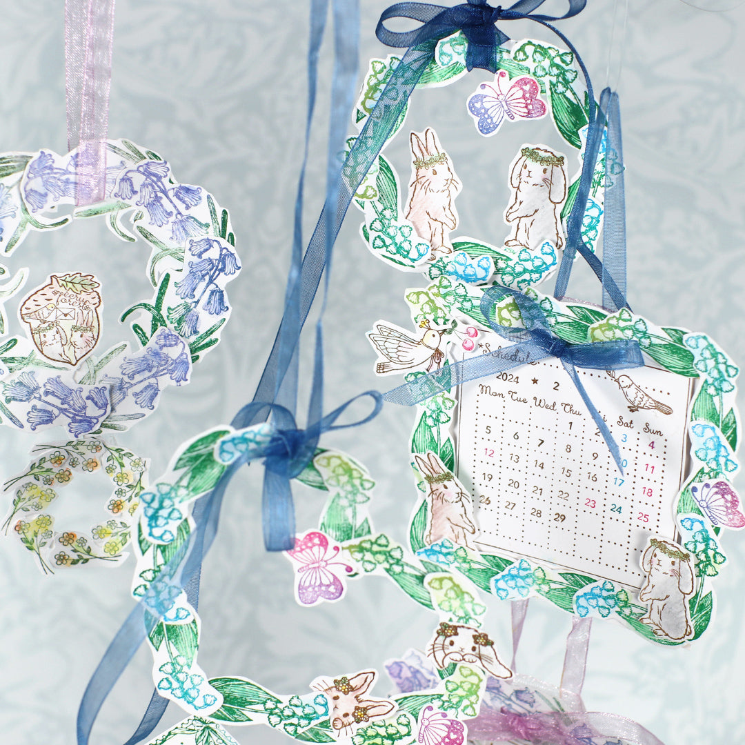 スタンプでカード作りやポストカード作りのキットや素材 – えくりゅの森 ecru forest / Handmade & Stationery