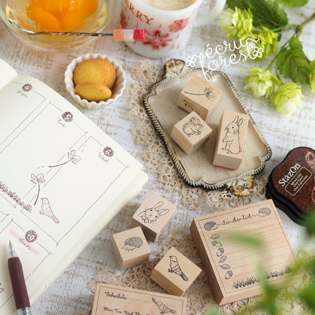 えくりゅの森 シリーズ – えくりゅの森 ecru forest / Handmade & Stationery